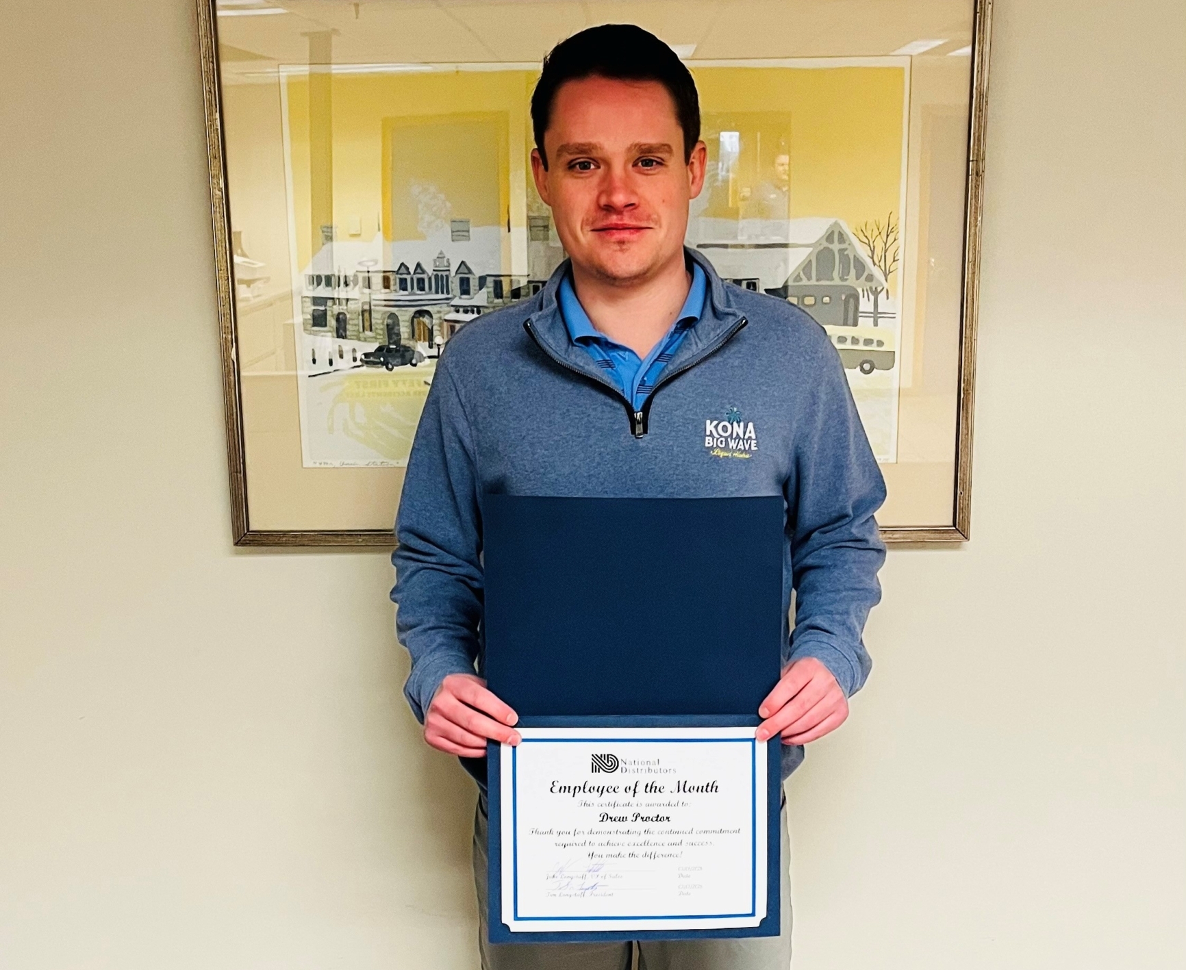 February Employee of the Month: Drew Proctor | National Distributors